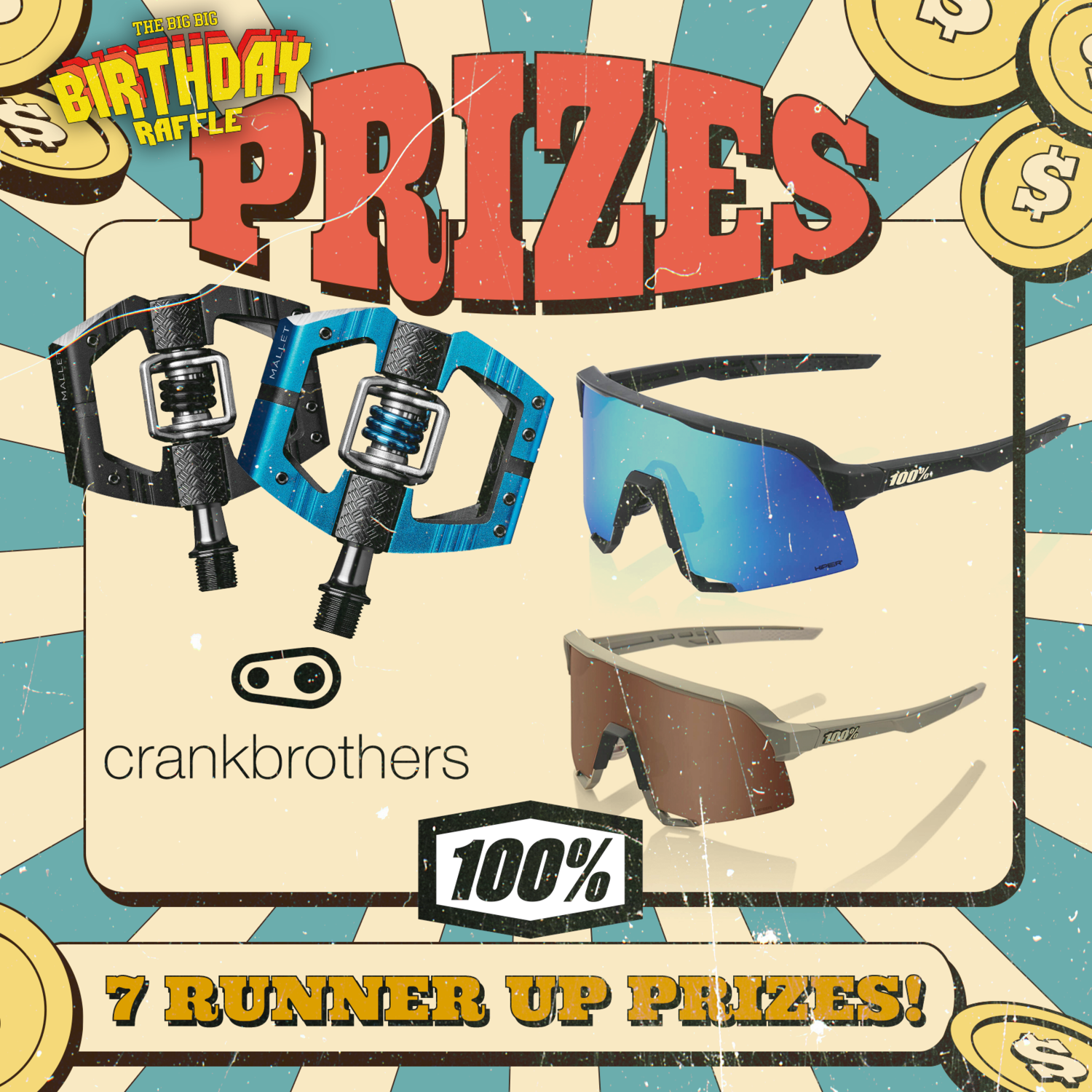 Big Birthday Raffle Ticket - Feel Good Bicycles