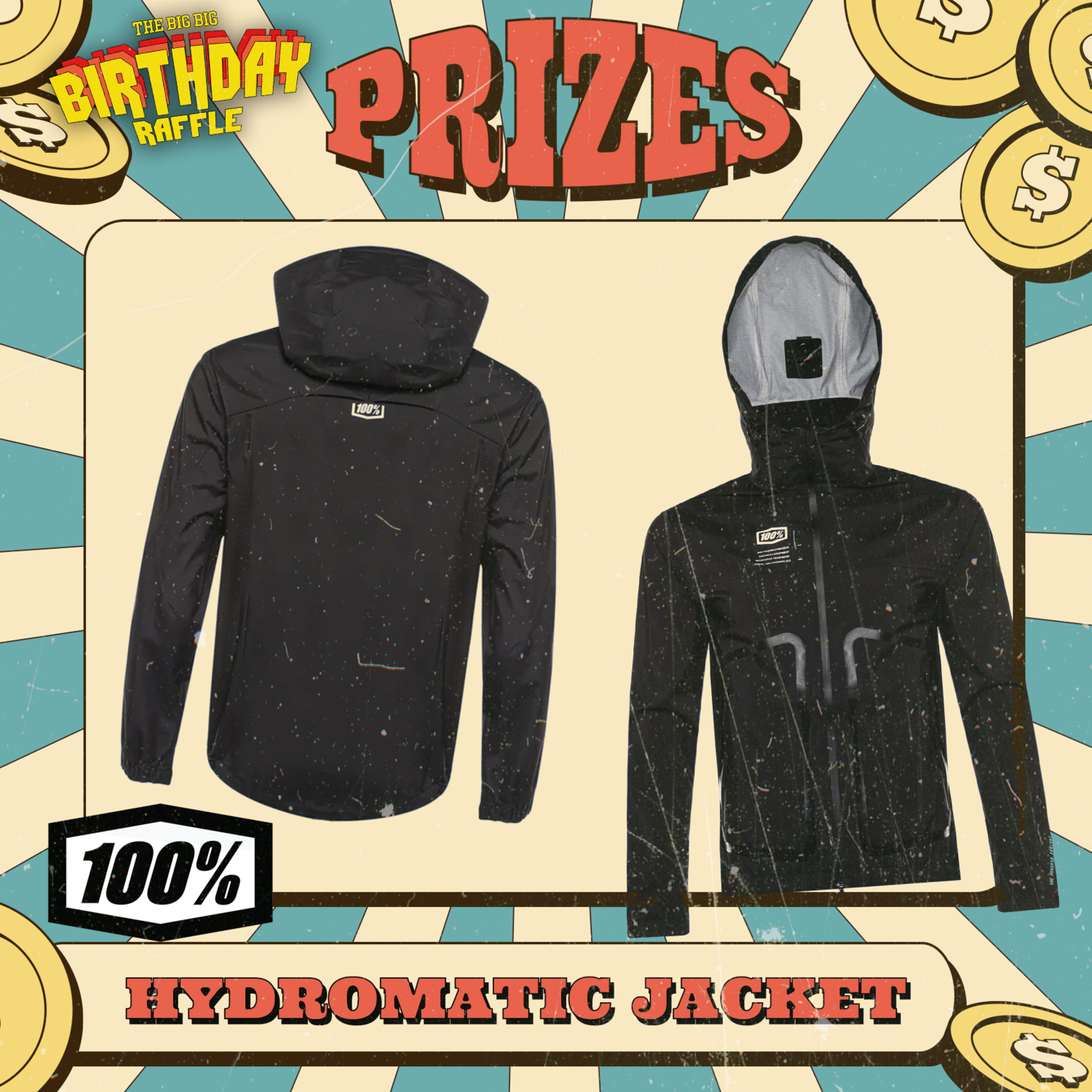 Big Birthday Raffle Ticket - Feel Good Bicycles