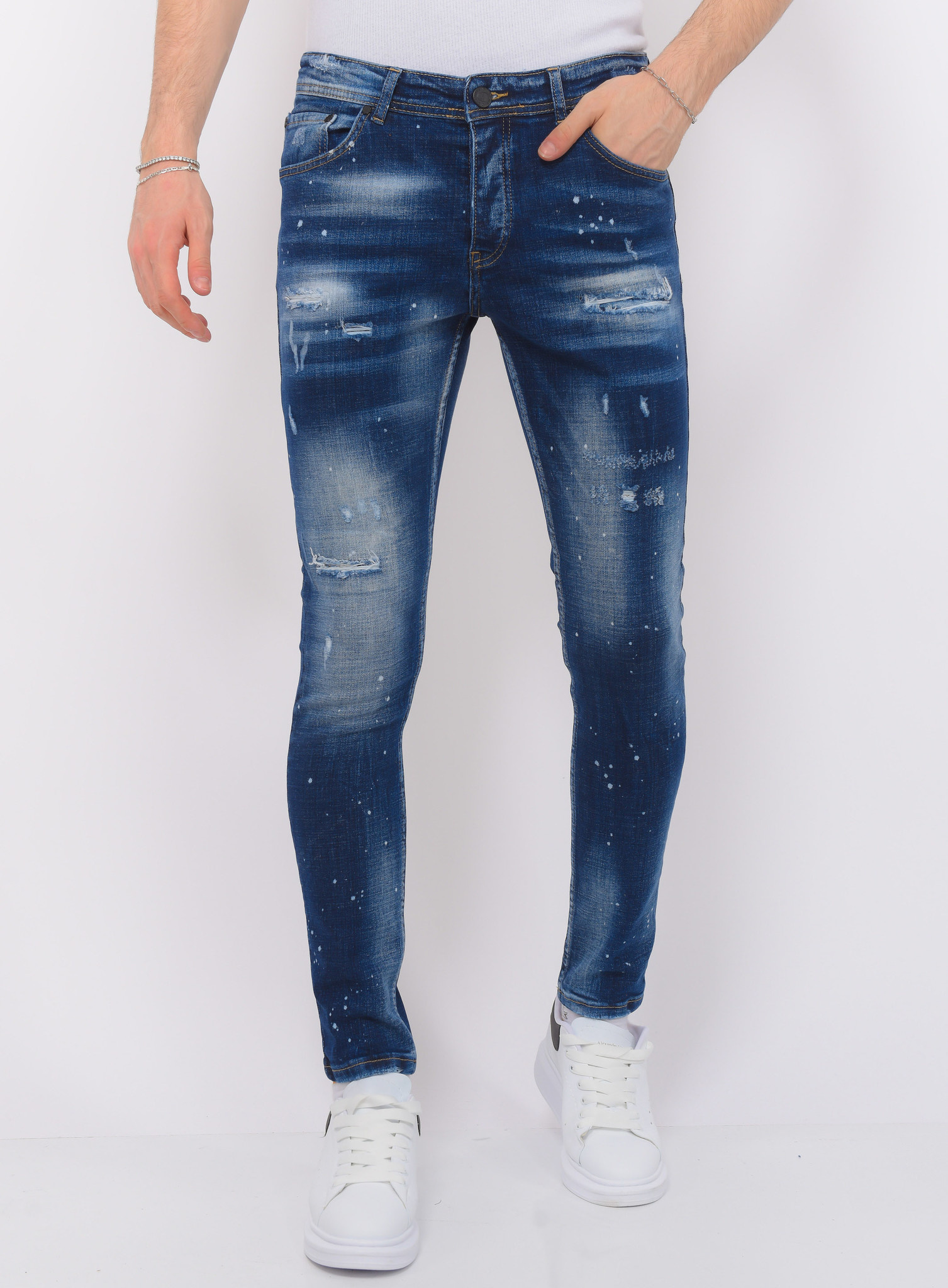 Jeans With Paint Splatter Men’s | - Local Fanatic