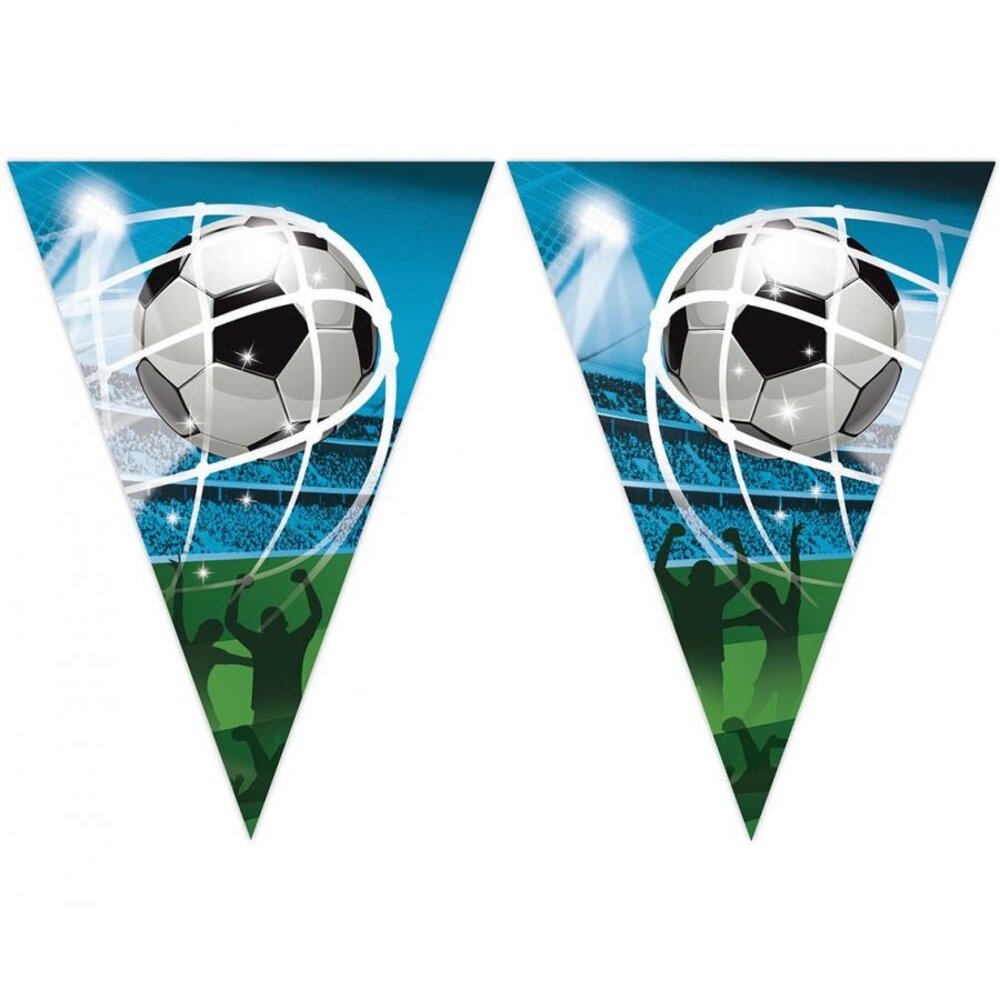 Vlaggenlijn voetbal slinger | versiering en decoratie | Tuf-Tuf | Tuf ...