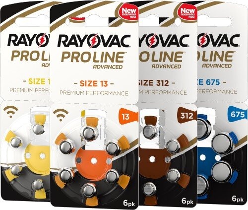 Rayovac Proline 675 blauw € 2,95 - HoortoestelBatterij.nl