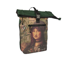 New Rebels Mart Art Backpack 16L Mona Lisa Water Repellent - New Rebels