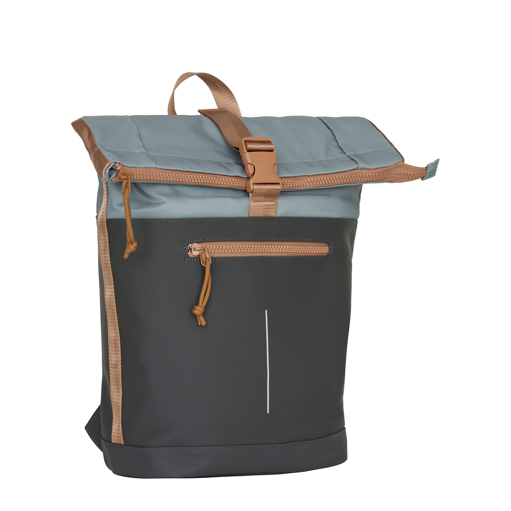 New Rebels New Rebels Ferron New York Rolltop Rucksack 16L Anthrazit - New Rebels