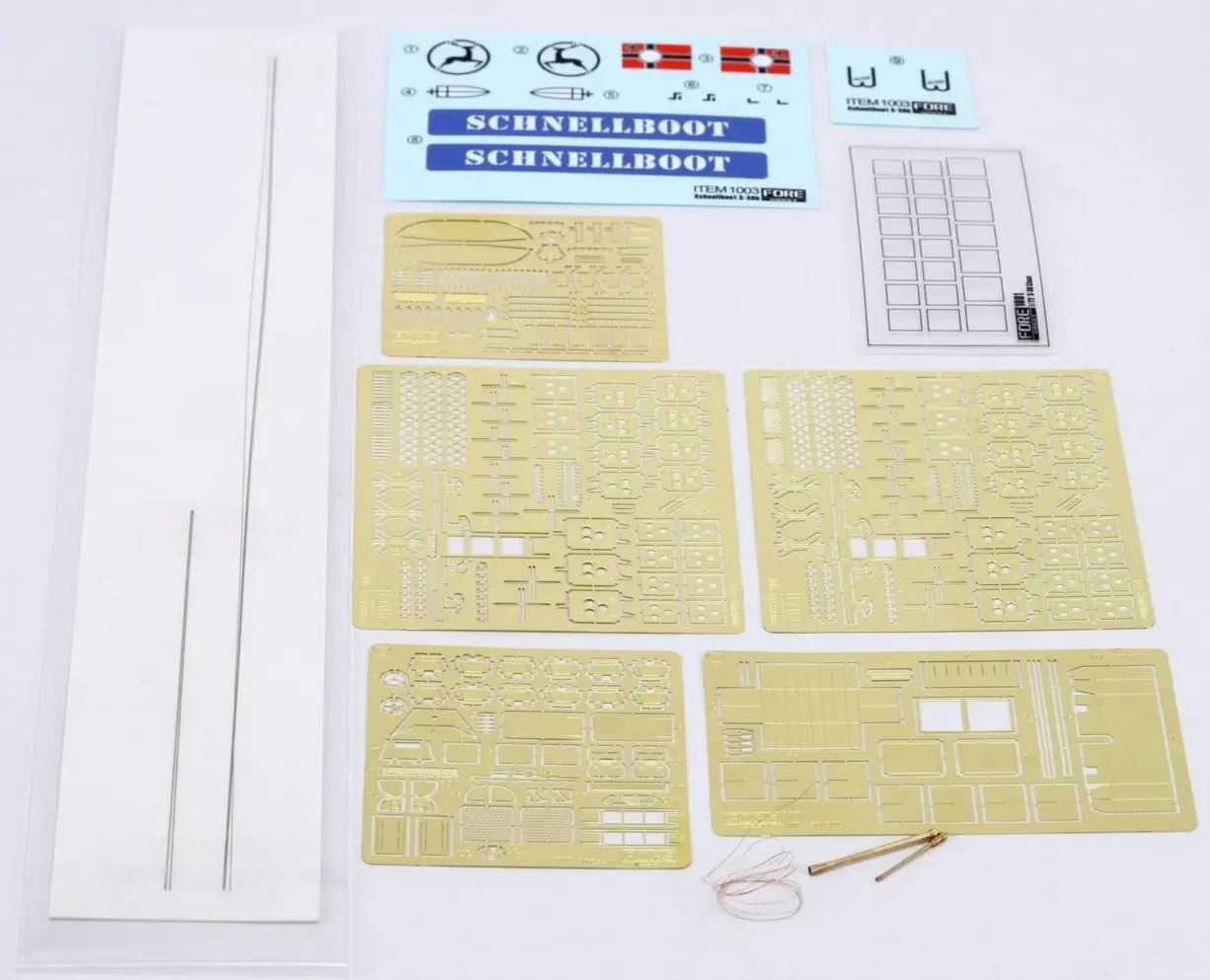 Fore Hobby - Schnellboot S-38b - 1:72 - Traudls Modellbau