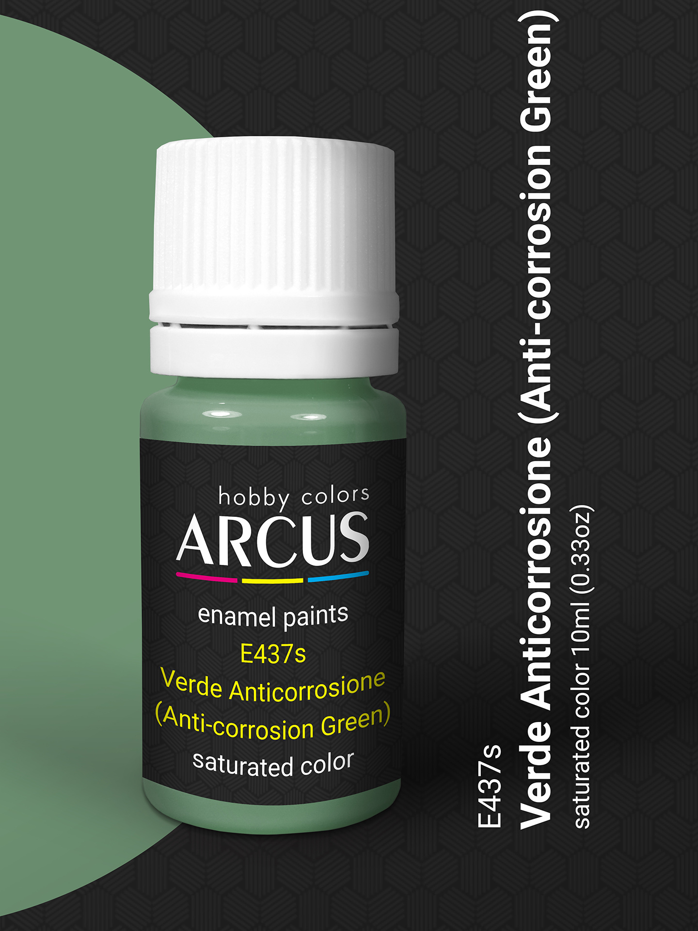 Arcus - 437 Verde Anticorrosione (Anti-corrosion Green) - Traudls Modellbau