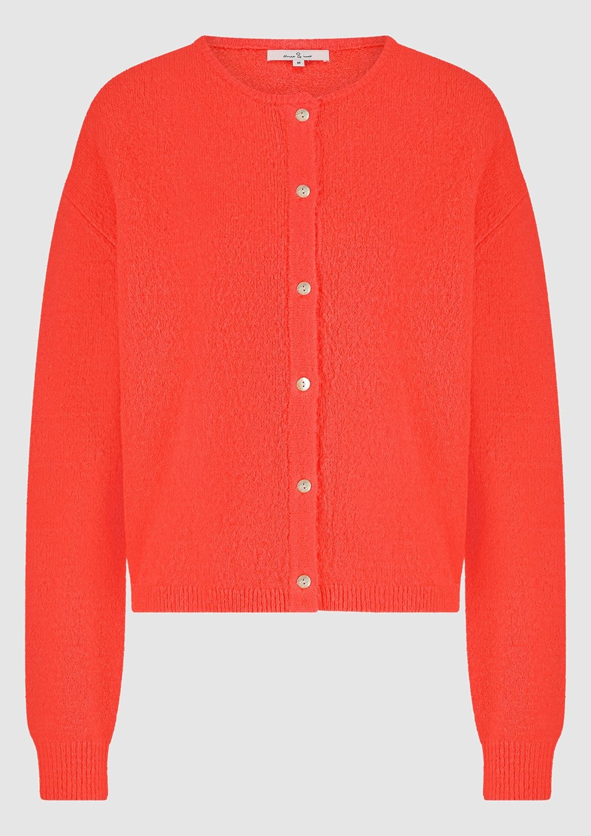 Bodi cardigan red flame Circle of Trust - Maurits & Mulder