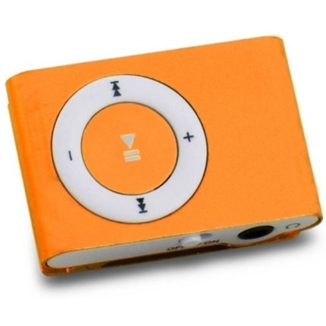 PowerWay MP3 Speler Orange 4GB - GlobalKoopje.nl