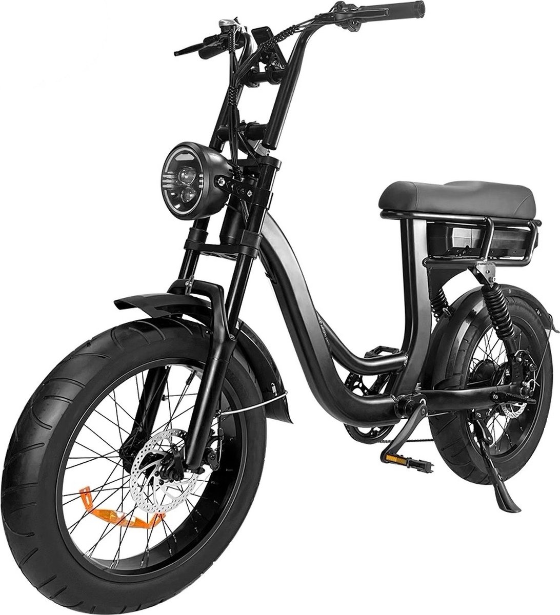 EB8 PRO / V20 - Elektrische Fiets / Fatbike - Hydraulisch | Zwart ...