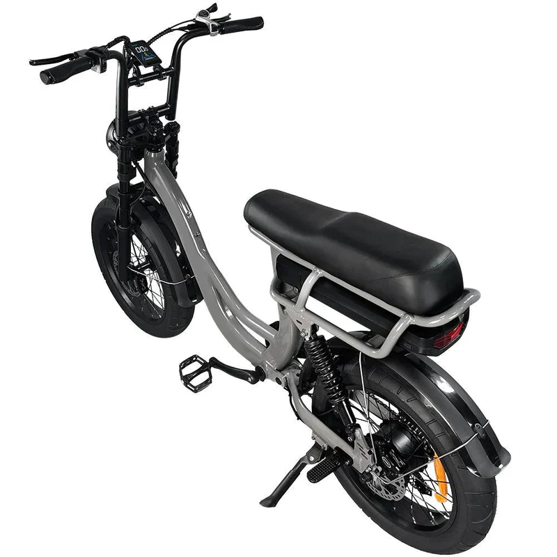 EB8 PRO - 250 Watt - Elektrische Fiets / Fatbike - Hydraulisch | Grijs ...