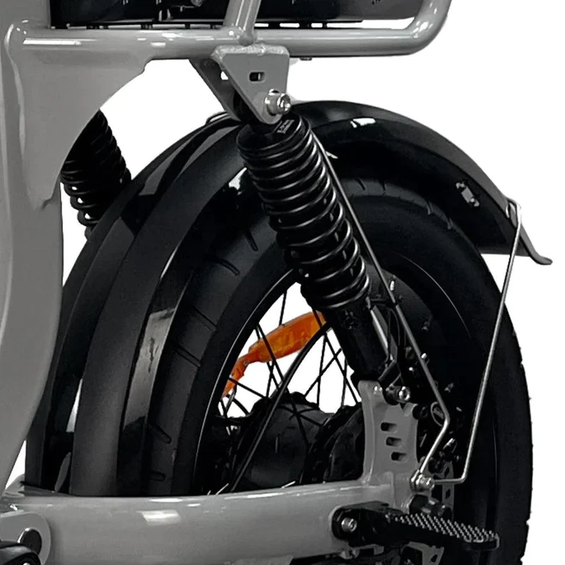 EB8 PRO - 250 Watt - Elektrische Fiets / Fatbike - Hydraulisch | Grijs ...