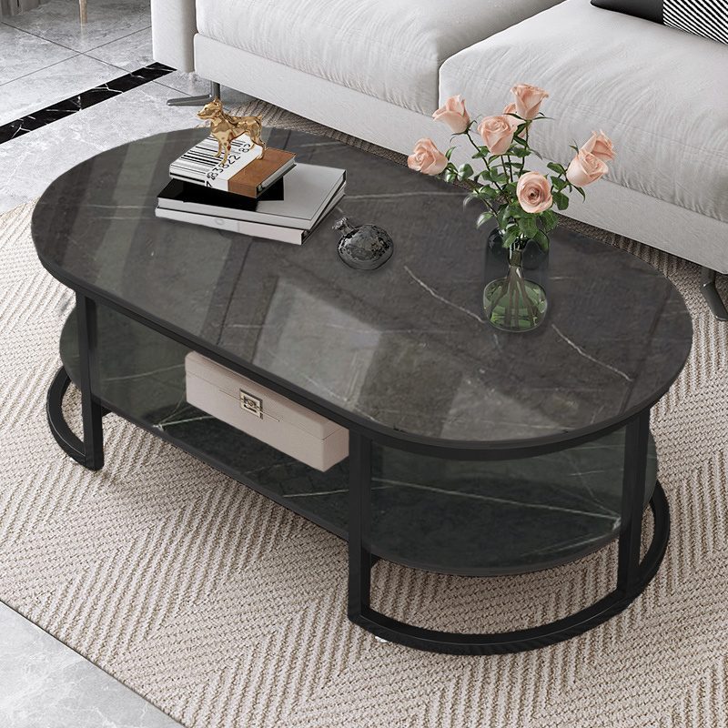 Swiss Homes® Zarix Series – Marquana Black (Zwart) – Luxe Salontafel ...