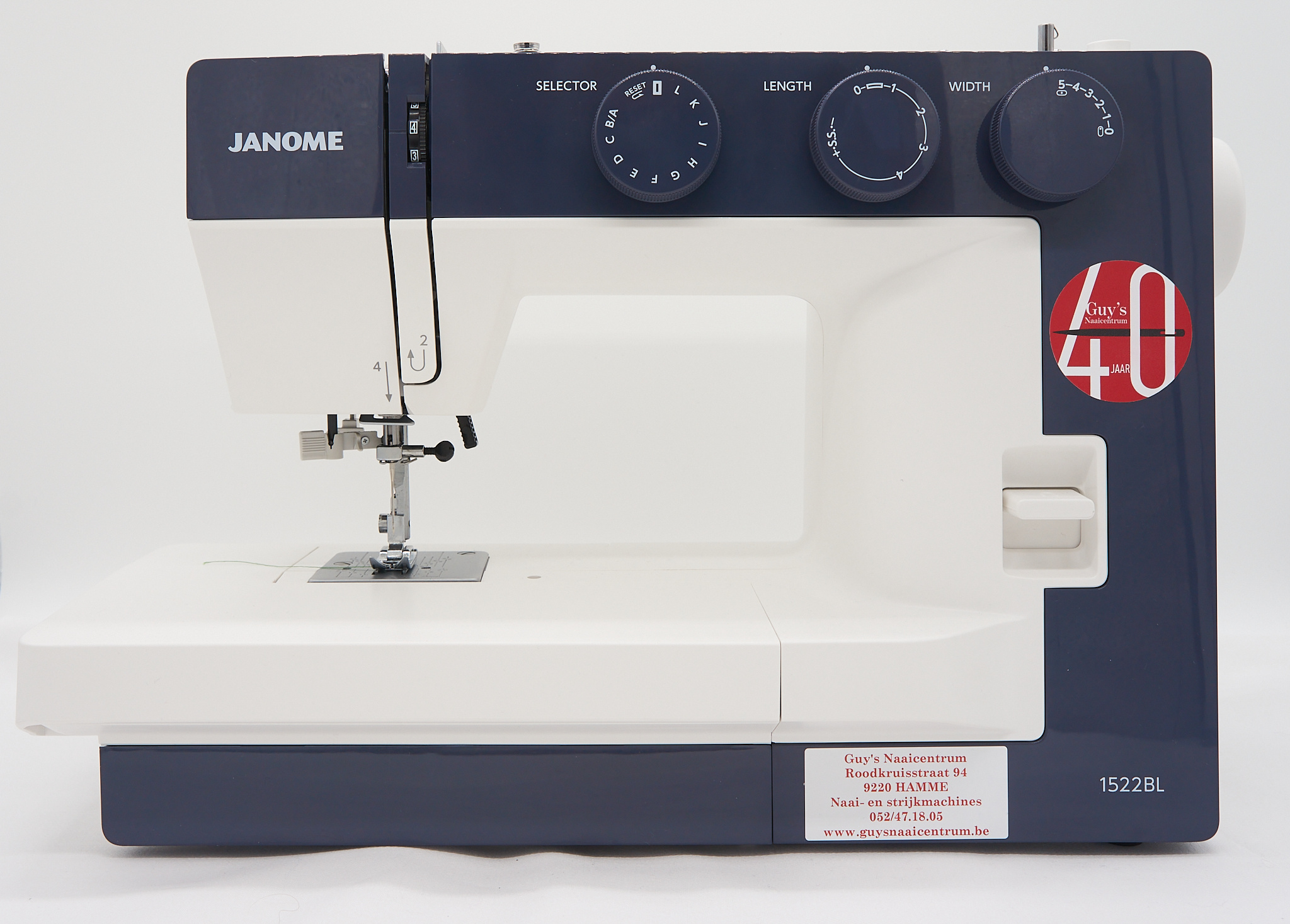 Janome 1522BL - Guy's Naaicentrum