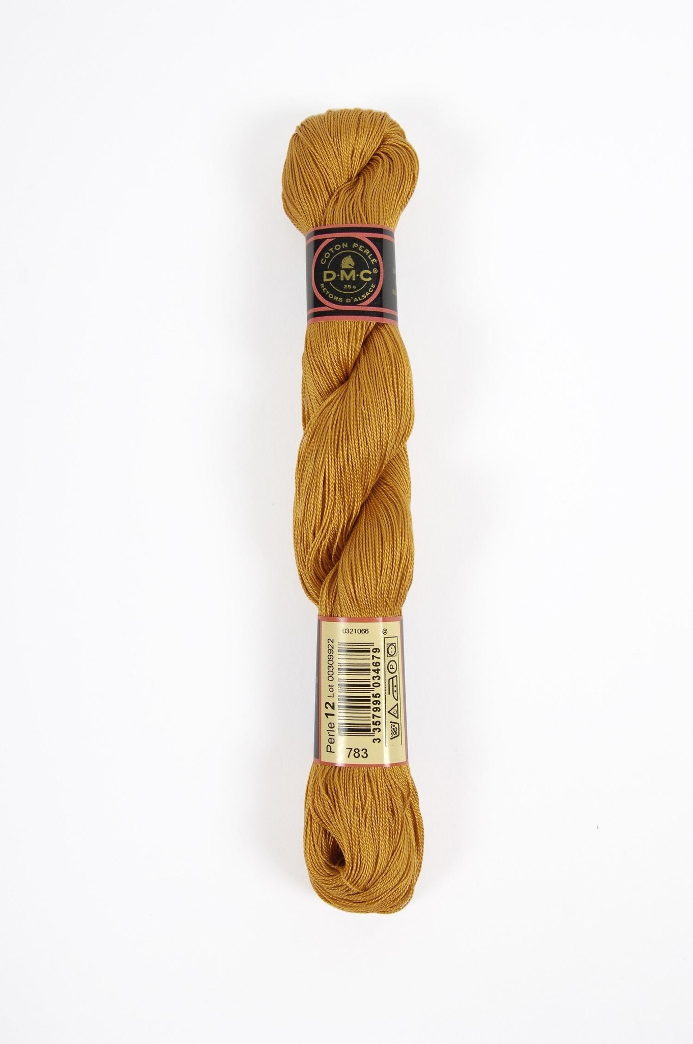 DMC Coton perlé Retors D'alsace nr.12 25gr. 783 - Guy's Naaicentrum