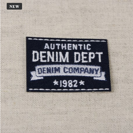 Mediac Applicatie Authentic Denim Dept Donkerblauw - Guy's Naaicentrum