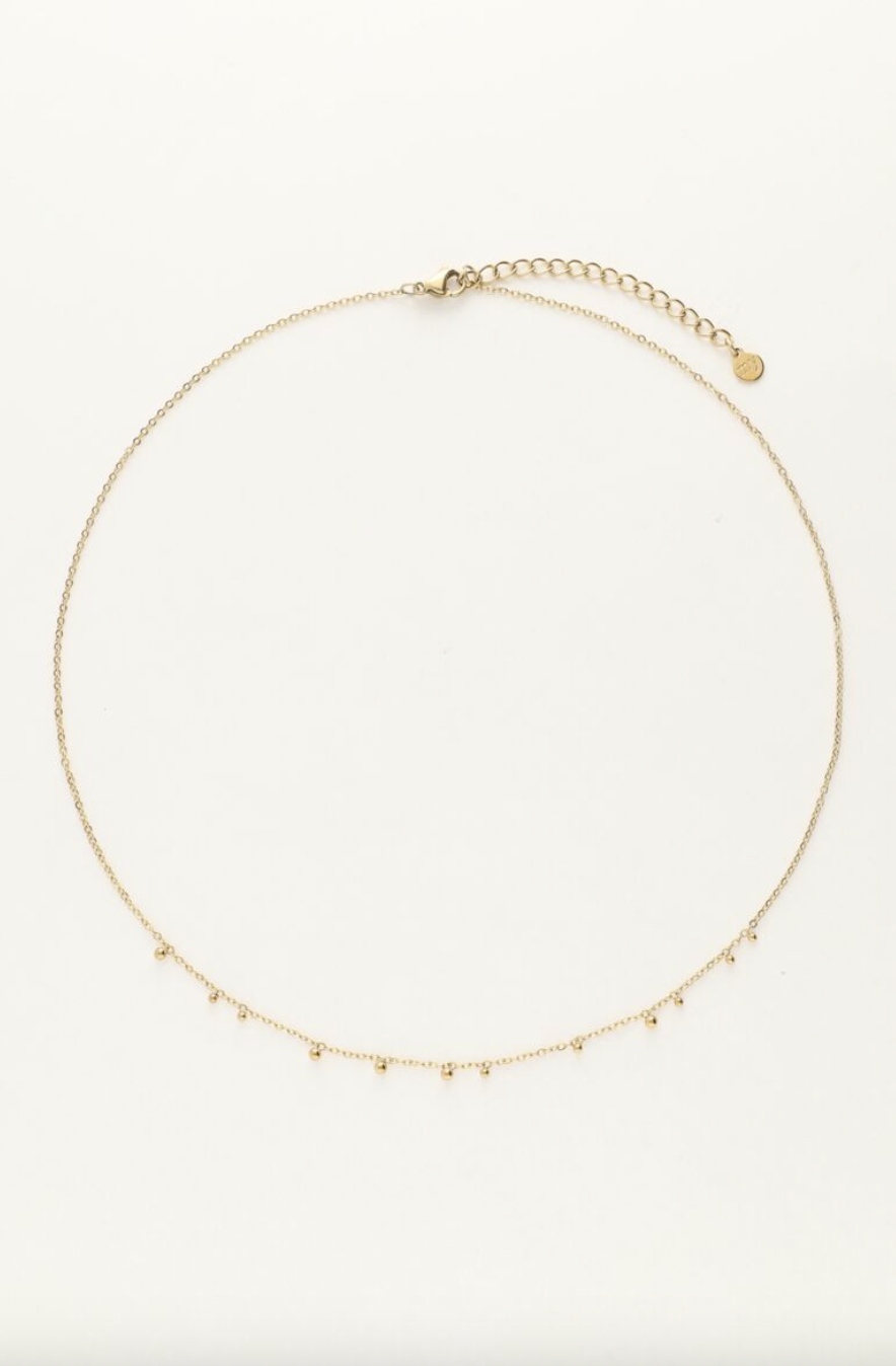 MY JEWELLERY - Ketting goud met kleine bolletjes - Studio Ndrie8