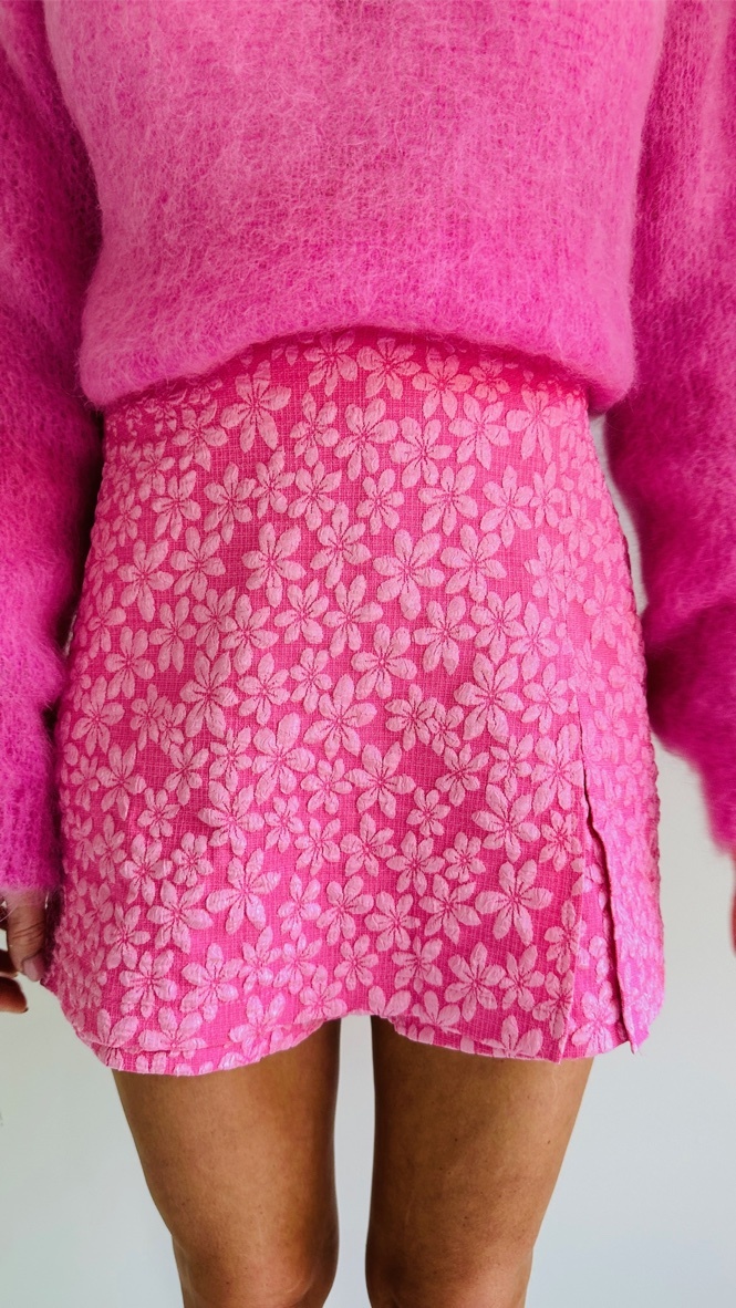 BLOOMING PINK SKORT