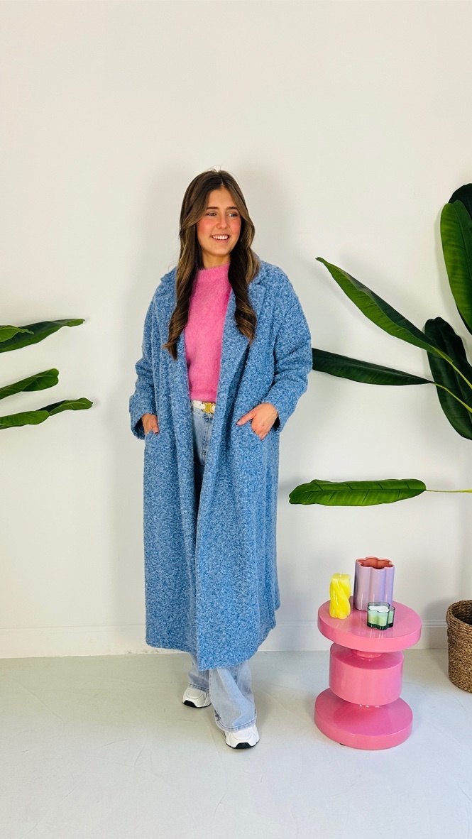 AUDREY BLUE COAT
