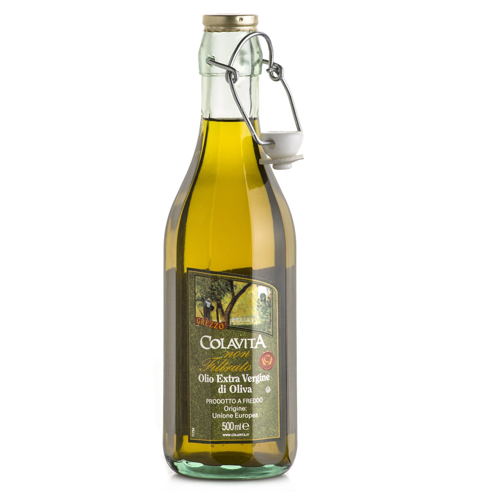Olijfolie extra vergine EU 500ml Apulian ongefilterd Colavita - Momento ...
