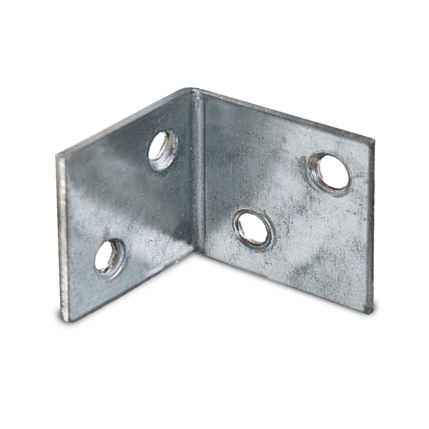 Winkelverbinder verzinkt - 40x40 mm - L-Winkel / Holz-Verbinder-Winkel ...