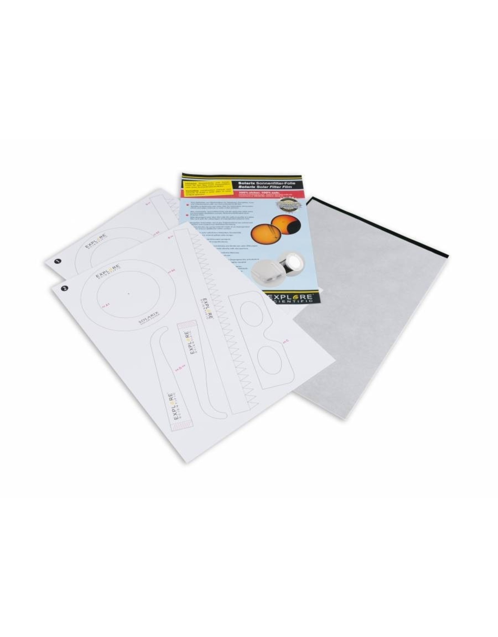 EXPLORE SCIENTIFIC Solarix Solar Filter Film A4 - Astroshop Urania