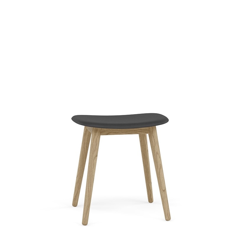 Fiber Stool Wood Base - tillborg