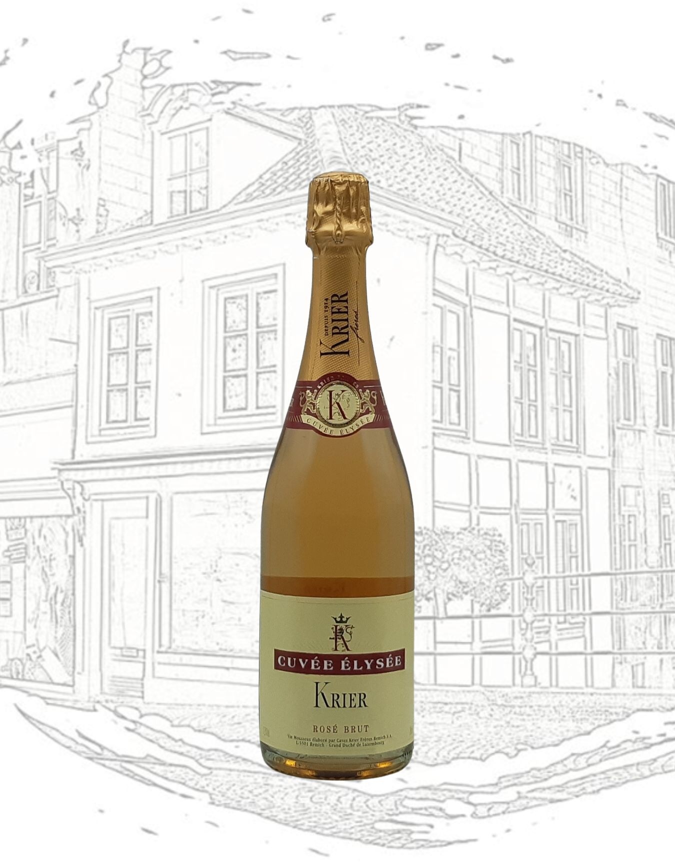 Caves Krier Frères - Cuvée Elysée - Rosé Brut - De Wijnwinkel (AME bv)