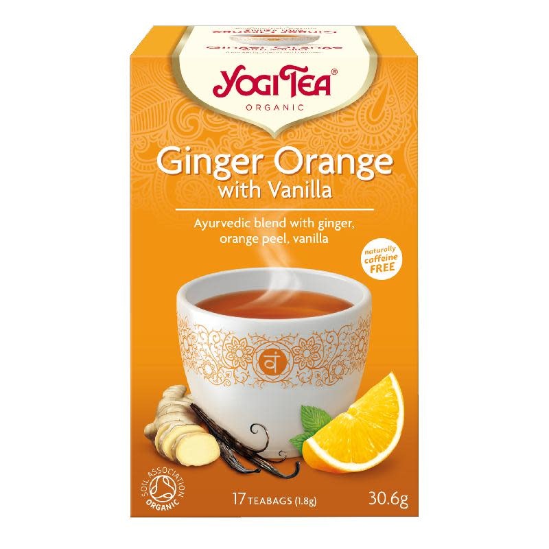 Yogi Tea - Ginger Orange, builtjes - Zonnehoed