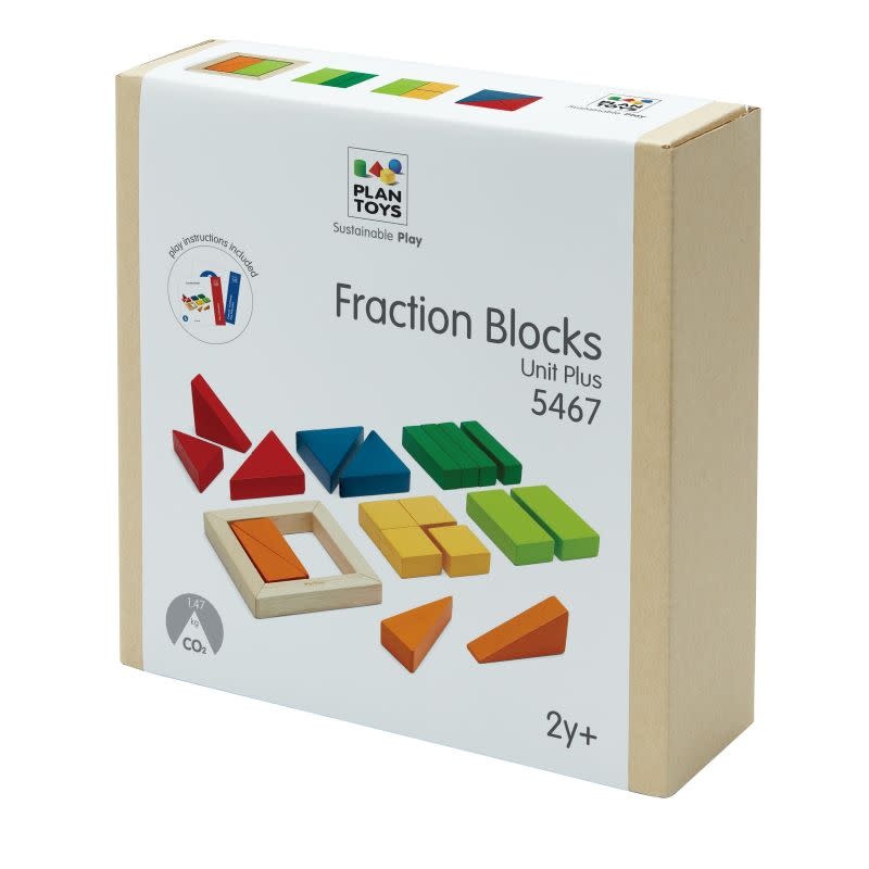 Plan Toys - Fraction Blocks - Zonnehoed