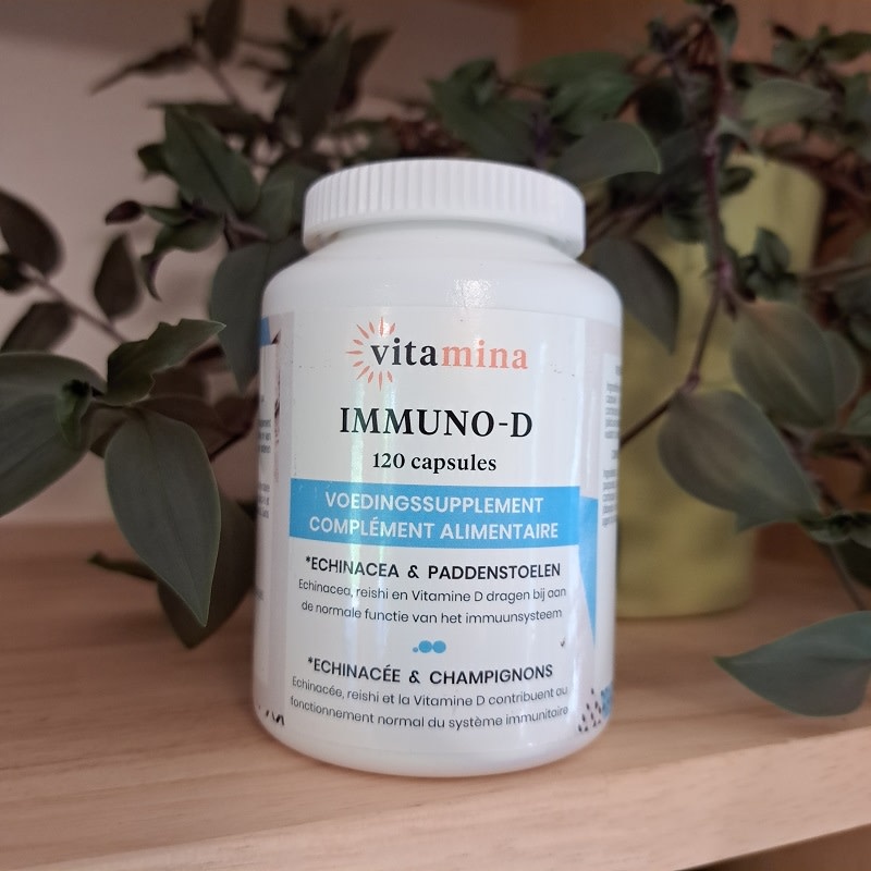Vitamina - Immuno-D, 120 capsules - Zonnehoed