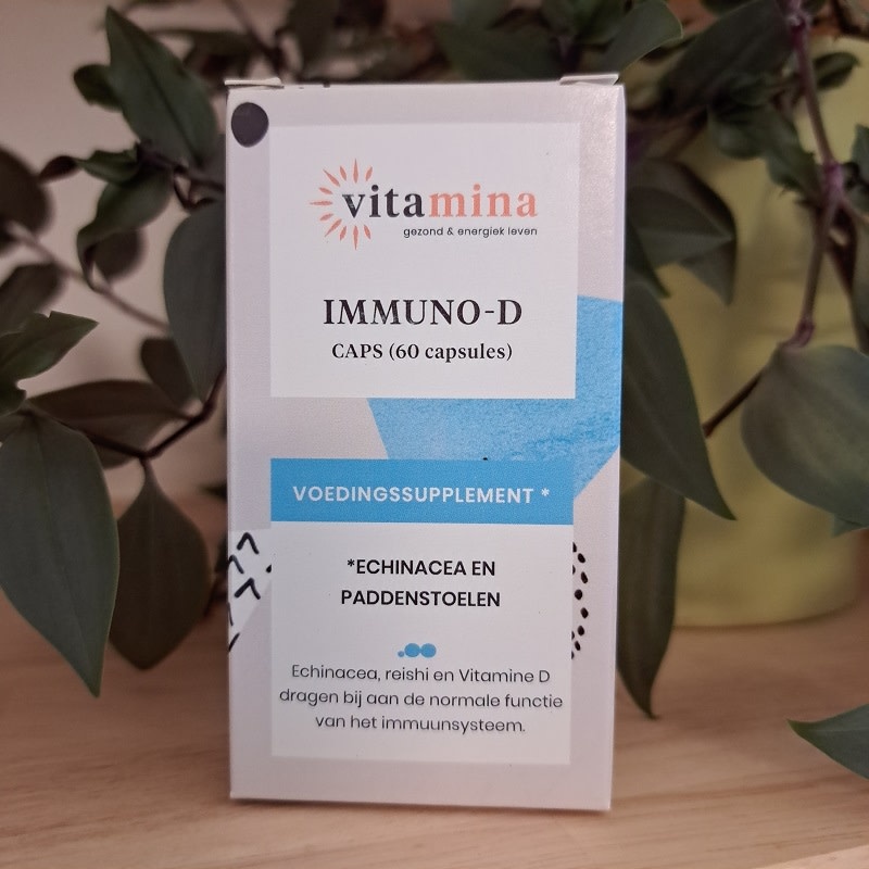 Vitamina - Immuno-D, 60 capsules - Zonnehoed