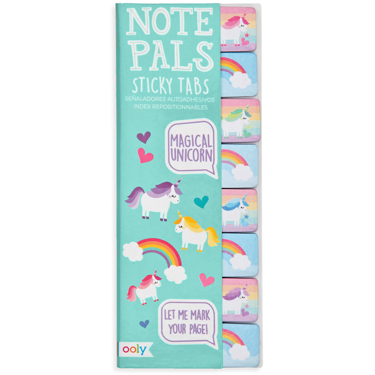 Note Pals Sticky Tabs - Magical Unicorn - Jack & Zo.