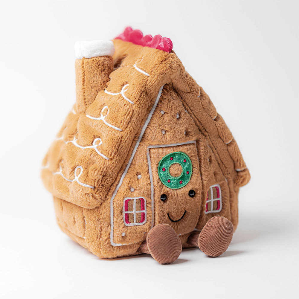Jellycat Amuseables Gingerbread House - Jack & Zo.