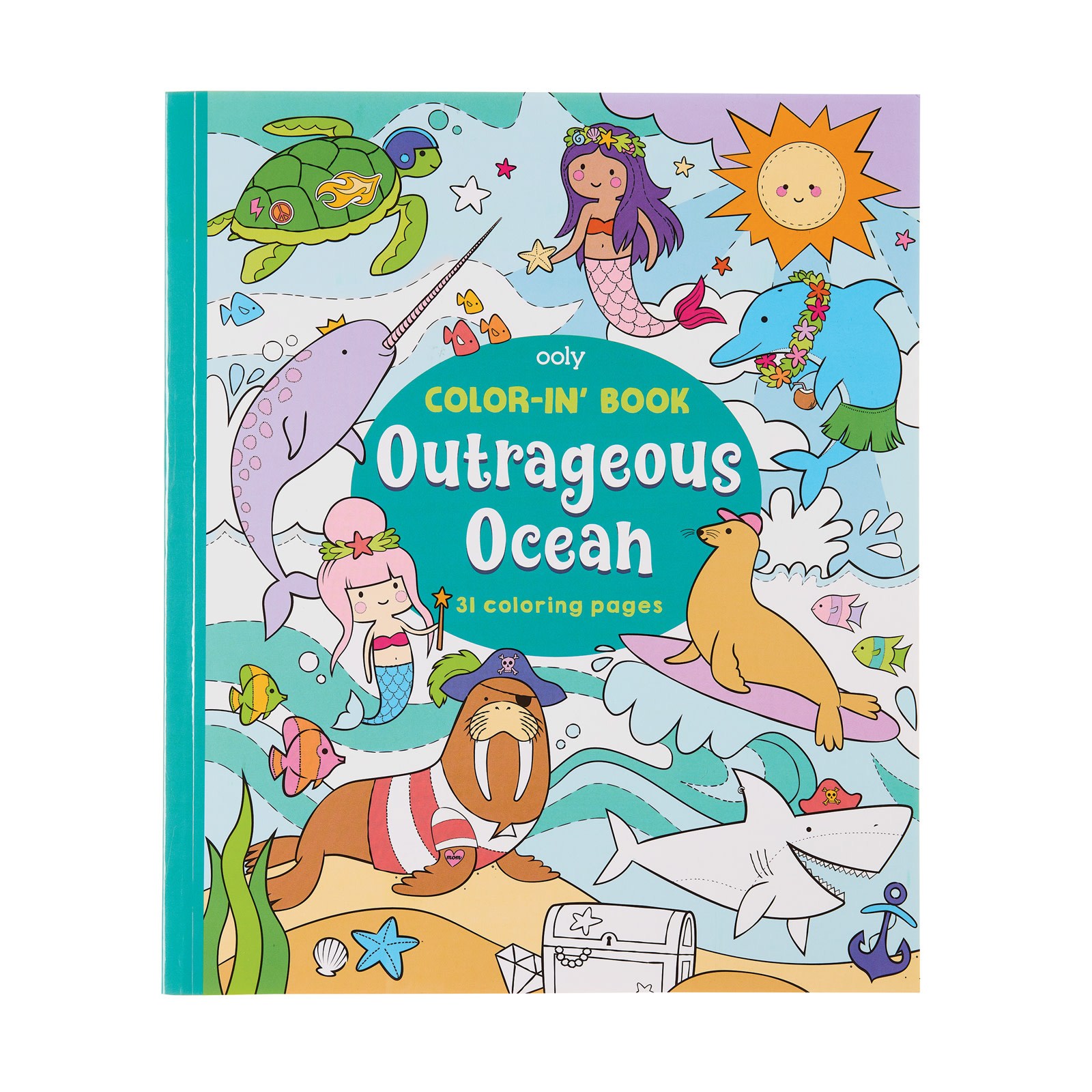 Kleurboek Outrageous Ocean - Jack & Zo.