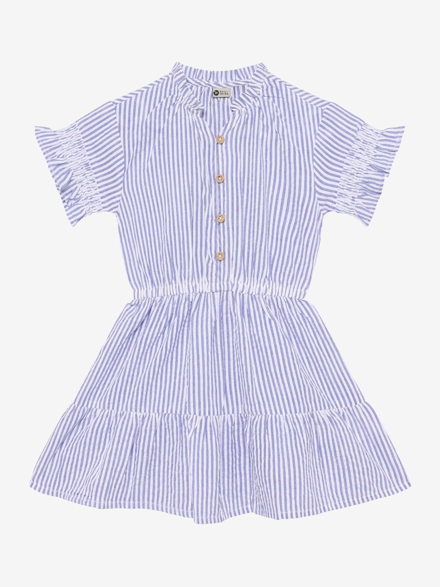 Dress Stripe Ruffle Lolite - Jack & Zo.
