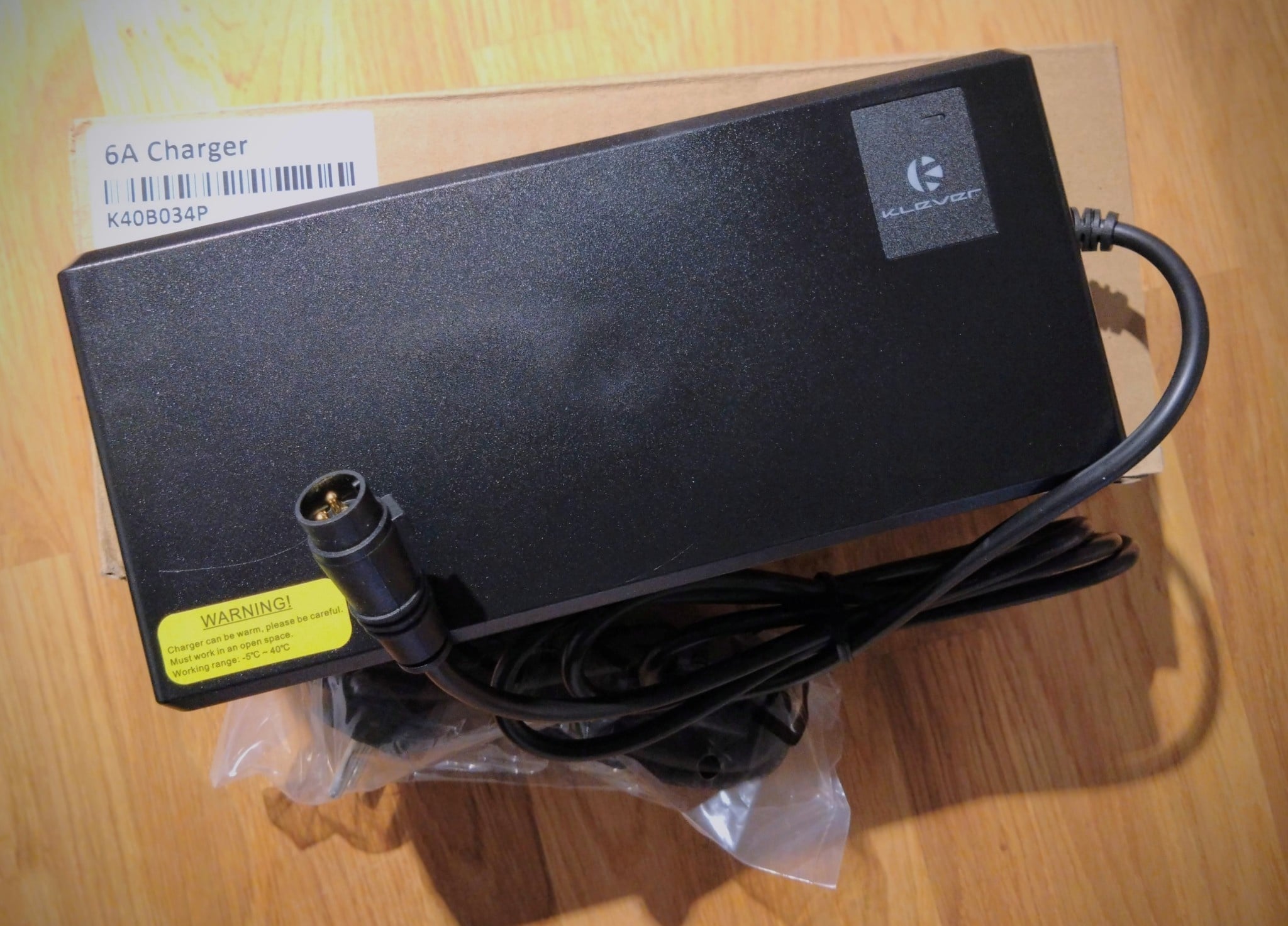 Klever Fast Charger acculader snellader 6A - Thomas Cycles