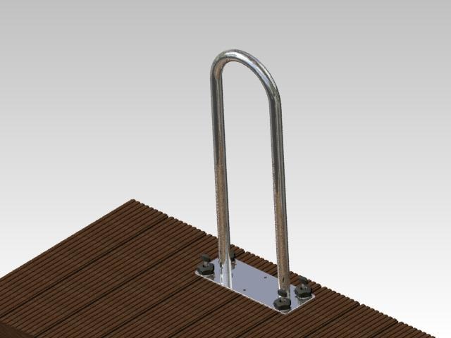 DockParts D-handrail - DockParts
