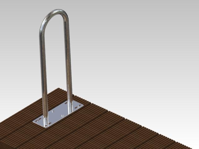 DockParts D-handrail - DockParts