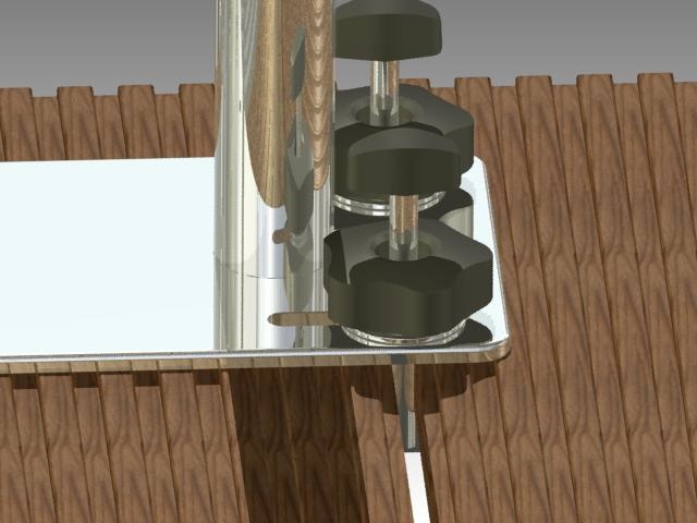 DockParts D-handrail - DockParts