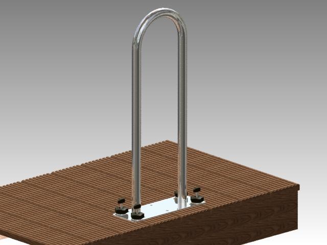 DockParts D-handrail - DockParts