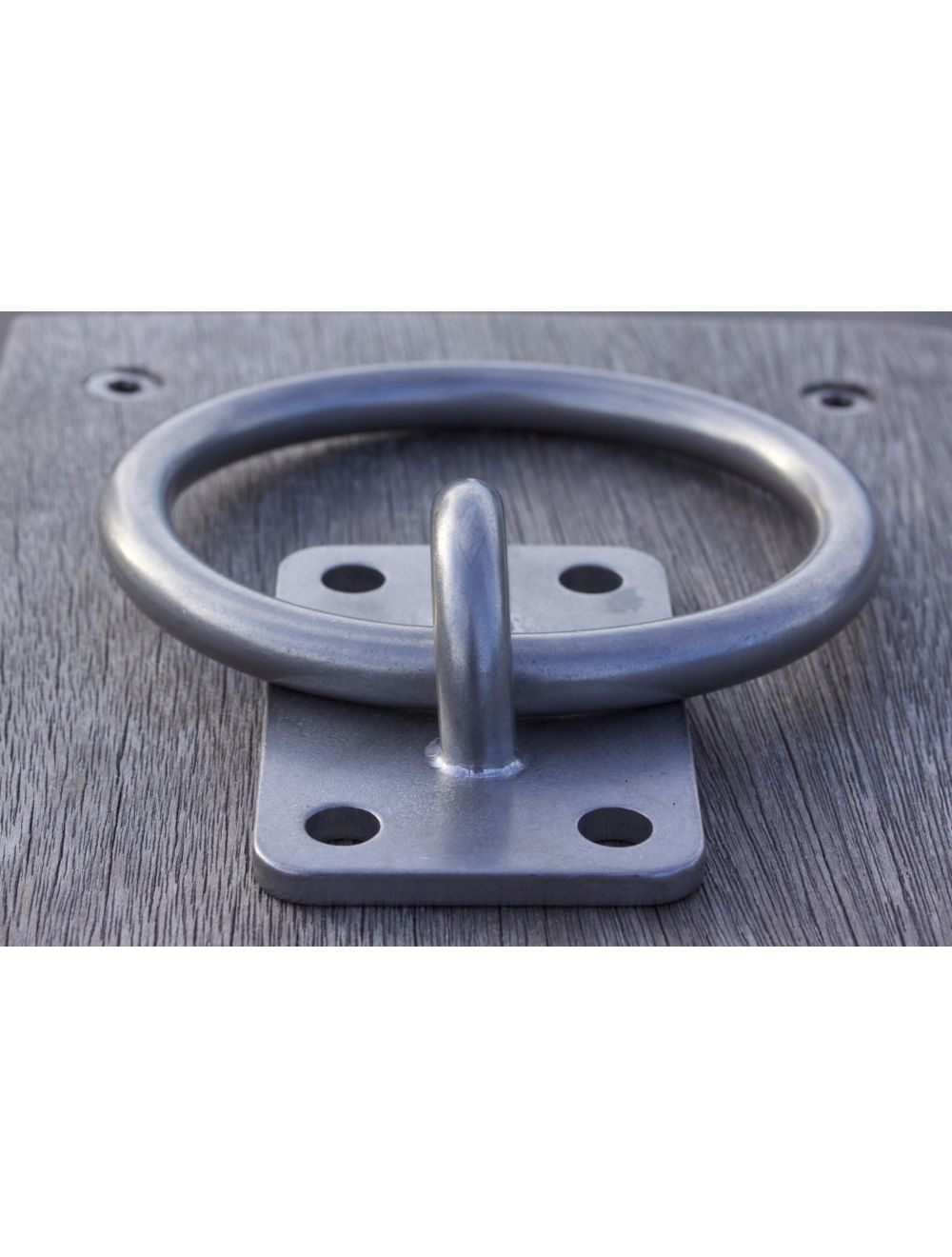 DockParts Mooring Ring, Stainless Steel 316 - rectangle base plate ...