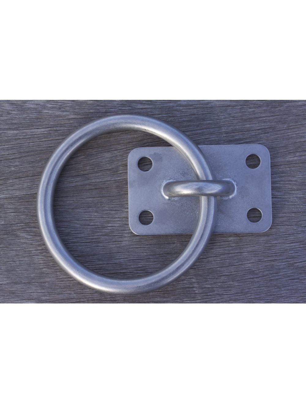 DockParts Mooring Ring, Stainless Steel 316 - rectangle base plate ...