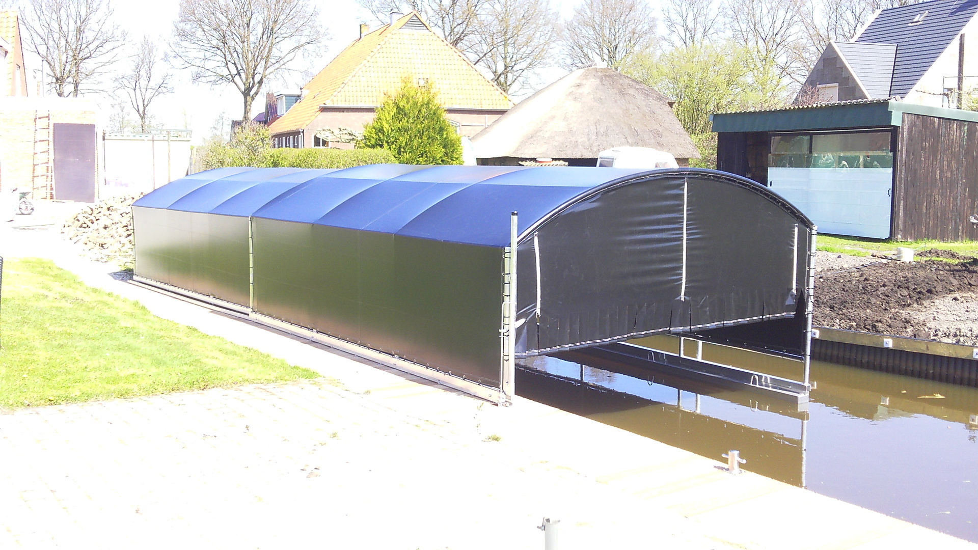 Boatcover (edge-float system) - DockParts