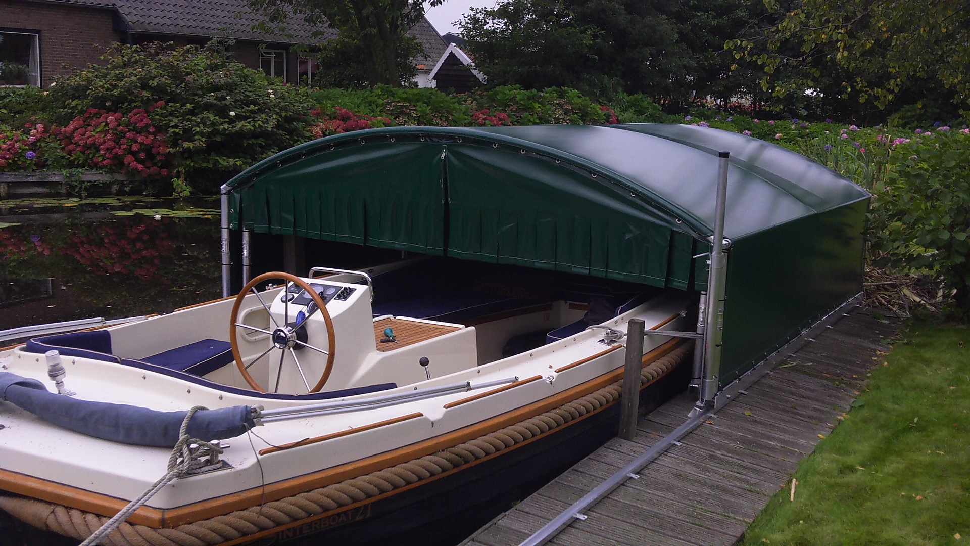 Boatcover (edge-float system) - DockParts