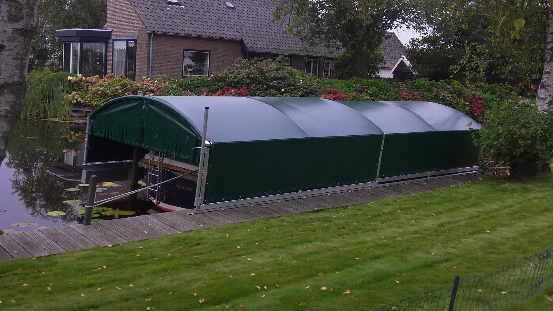 Boatcover (edge-float system) - DockParts