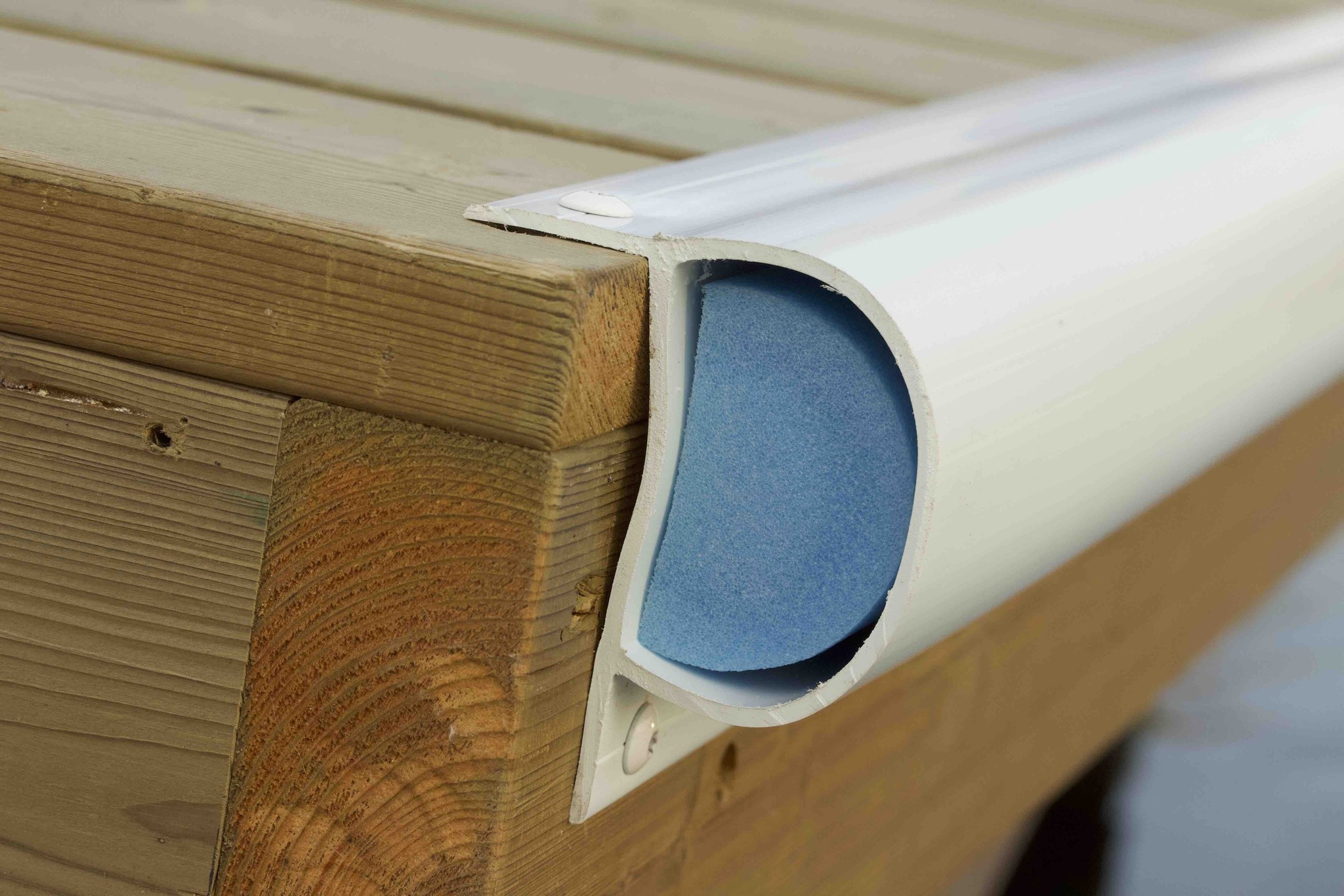 Scaffolding bumper P-profile with PE core 1,20m - DockParts