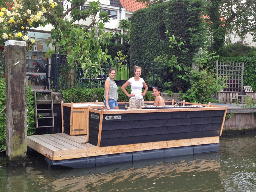 Floatlands boat nose float - DockParts