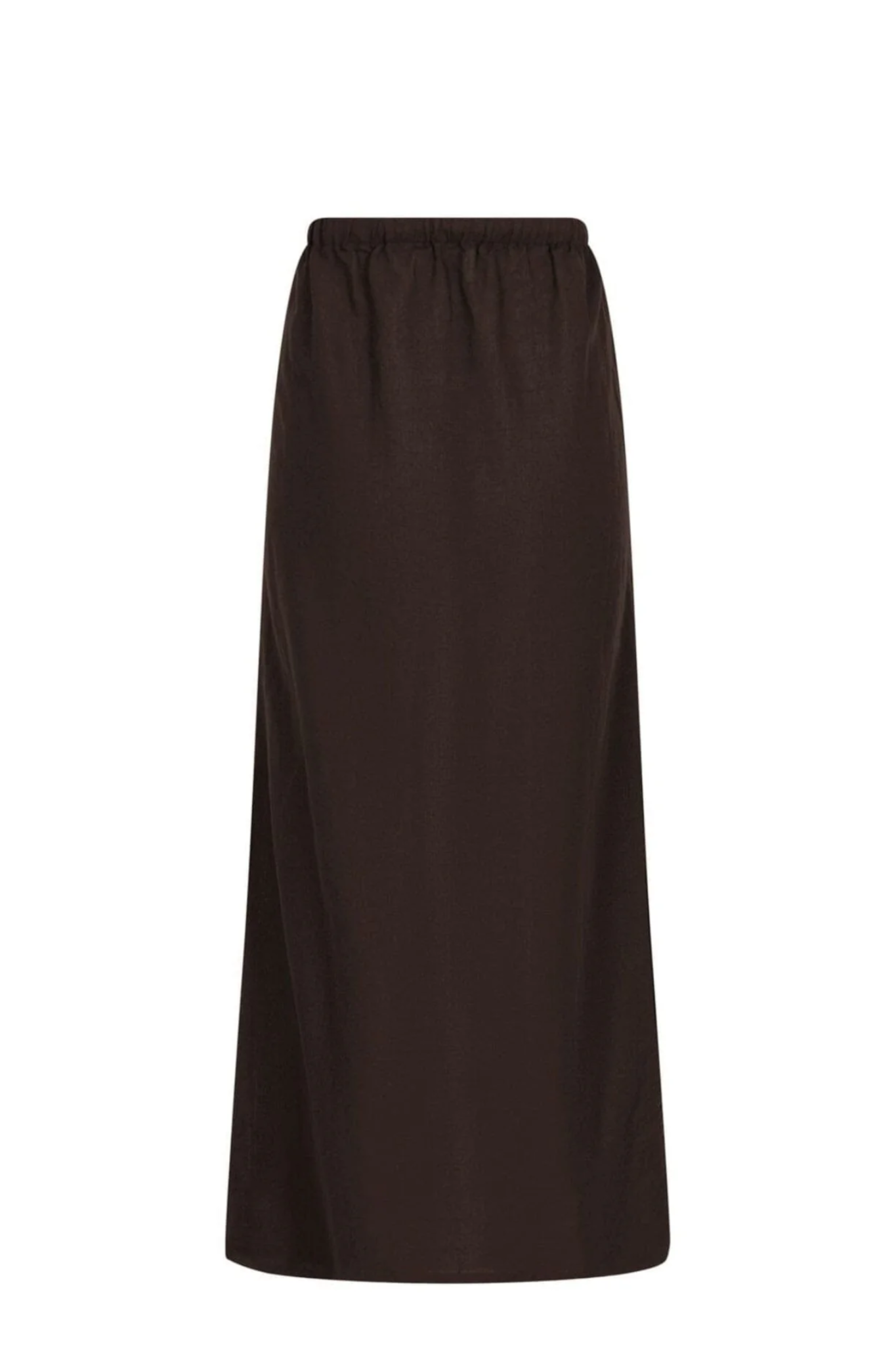 Neo Noir - Noa Linen Skirt - Dark Brown - Voortman Mode
