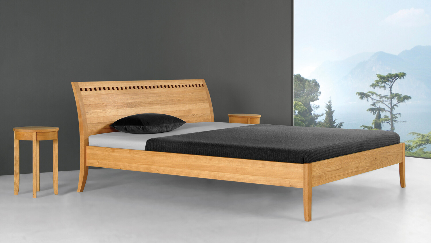 Massivholzbett CASTILIO - SEILER MÖBELMANUFAKTUR