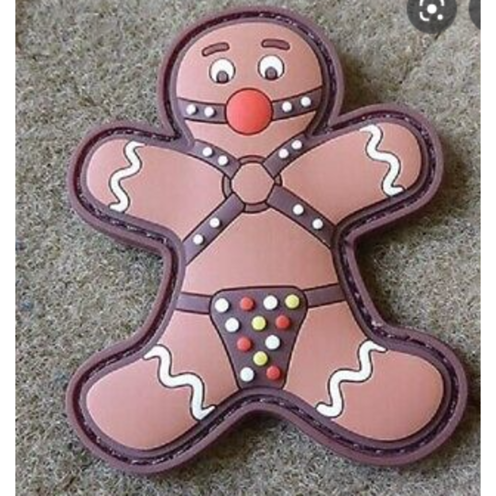 Gingerbread Rubber Patch - Levelfour - Your Tactical Gear store