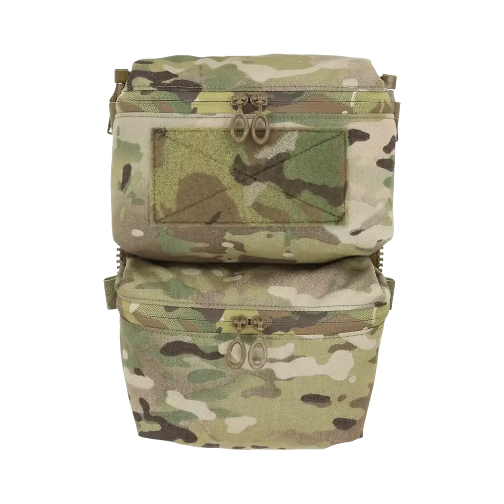 Back Panel Double Pouch (Multicam) - Levelfour - Your Tactical Gear store
